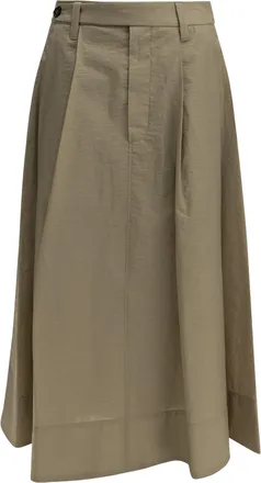 Brunello Cucinelli Brunello Cucinelli Jupe Midi Sartorial