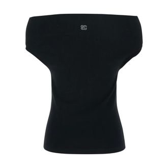 Semicouture Damen, Oberteile, Schwarzk, LGr&ouml;&szlig;e