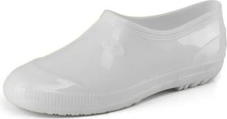 Pangolin Bottes de Pluie Imperm&eacute;ables Unisexe - PVC Antid&eacute;rapant, Confortables & R&eacute;sistantes - Bottes de Jardin, Travail, Agriculture, P&ecirc;che, Cuisine Blanc 42 