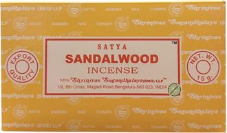 Anemone Anemone - R&auml;ucherst&auml;bchen SATYA Premium - nat&uuml;rliche und holzige St&auml;bchen - Sandalwood