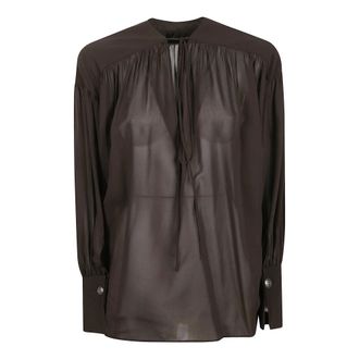 Pinko Pinko, Damen, Blusen & Hemden, Braun, LGr&ouml;&szlig;e