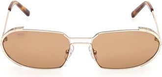 GCDS Gcds, unisex, Accessoires, Jaune, Taille: 60 MM Occhiali da sole