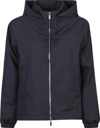 Moorer Femme, Vestes, Bleu, Taille: 38 FR Cylia-STP Down Jacket