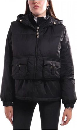 Liu Jo Femme, Vestes, Noir, Taille: 40 FR Tf5071 Ts918 Jacket