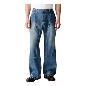 Andersson Bell Jean Carpenter Large Rodeo - Homme - Jeans - Bleu - Taille: W30