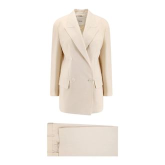 Hev&ograve; Femme, Costumes, Beige, Taille: 40 FR Rocchetta Suit