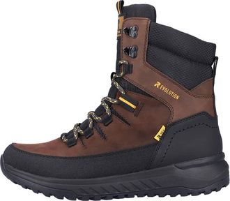 Rieker Herren Stiefel Anthony LWM, Braun Dunkel, 45 EU, Winter, Modern, Komfort, Schneestiefel
