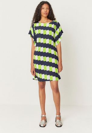 SKFK Damen vegan Kleid Laide Mehrfarbig