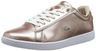 Lacoste Femme Carnaby Evo 316 2 Baskets Basses, Pink Lt PNK 15J, 39.5 EU