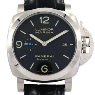 Officine Panerai Pre-owned Luminor Marina 1950 3Days Automatic Acciaio Edelstahl Uhr - - Pre-owned - Herren - Schwarzk - ONE SIZE