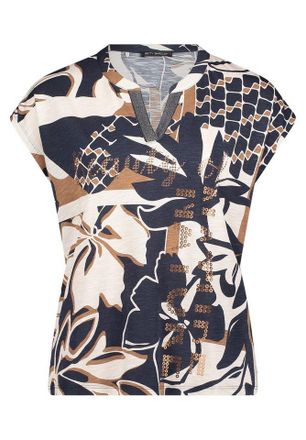 Betty Barclay Kurzarmshirt Damen mit Bluseneinsatz (1-tlg)