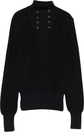 Paloma Wool Milon Strickpullover mit hohem Kragen - - Knitwear - Damen - Schwarzk - S