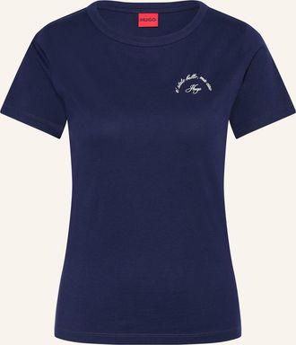 HUGO BOSS Hugo T-Shirt Deloris blau