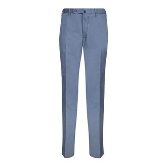 Incotex Blaue Chino-Hose f&uuml;r M&auml;nner - - Trousers - Herren - Blau - M