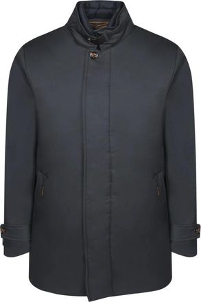 Moorer Homme, Manteaux, Bleu, Taille: 4XL Padded Trequarti