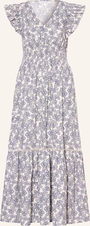 Part Two Kleid Dizapw Mit Volants blau