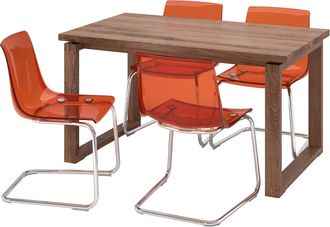 IKEA MÖRBYLÅNGA / TOBIAS Tisch und 4 Stühle