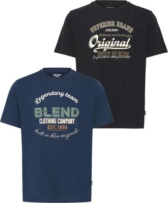 Blend Rundhalsshirt BHBenop 2 Pack
