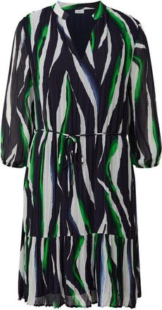 s.Oliver Minikleid Kleid Volantskleid mit weiten &Auml;rmeln