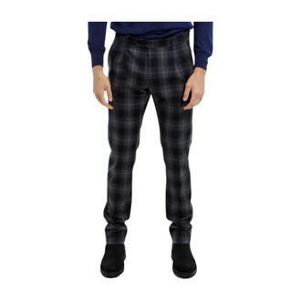 Berwich Homme, Pantalons, Bleu, Taille: 2XL Suit Pantalons