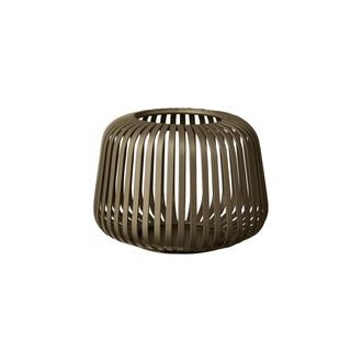 Blomus | Laterne | LITO | Farbe Burned Metal | Gr&ouml;&szlig;e XS | 14L x 14B x 10H cm