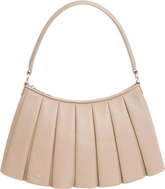 Lacoste Femme, Sacs, Beige, Taille: ONE Size Sac bandouli&egrave;re Lenglen