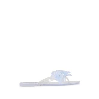 Coperni Sandales plates transparentes fleuries