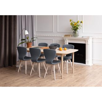 Norrwood home24 Esstisch Avestro 210 x 75 x 100cm Beige Keine Funktion