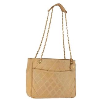 Chanel Pre-owned Vintage Shoulder Bag - - Pre-owned - Damen - Beige - ONE SIZE