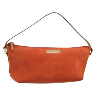 Gucci Pochette daccessoires Pre-owned - Femme - Pre-owned - Orange - Taille: ONE Size
