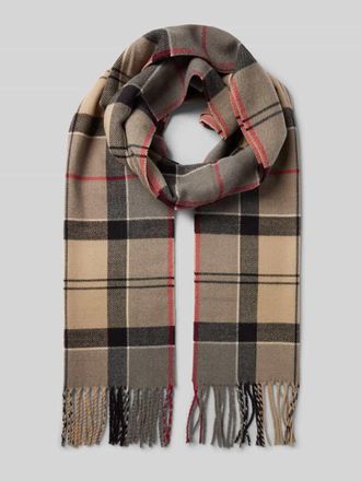Barbour Schal mit Fransen