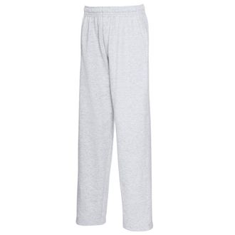 Fruit Of The Loom Unisex Kinder Open Hem Lightweight Sporthose, grau meliert, 12-13 Jahre