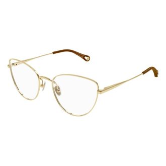 Chlo&eacute; Fashion Brille Schwarzer Rahmen - - Accessories - Damen - Gelb - 54 MM