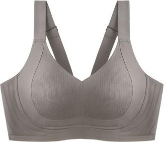 Generic Soutien Gorge Invisible Soutien Gorge sans Armature Brassiere Femme sans Armature De Classique Bretelles Invisibles Soie Glac&eacute;e D&eacute;bardeur Collecte Ant