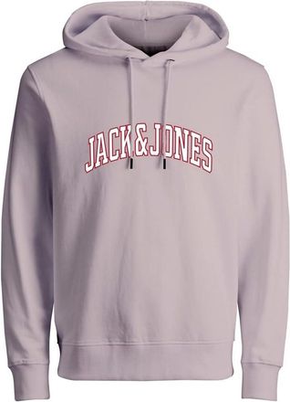 Jack & Jones Mens JPRBLUBOOSTER Sweat Hood JAN23 Kapuzenpullover, Hushed Violet, M