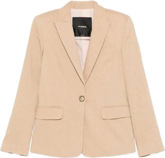Pinko Pinko, Femme, Vestes, Beige, Taille: 44 FR Pinko Vestes