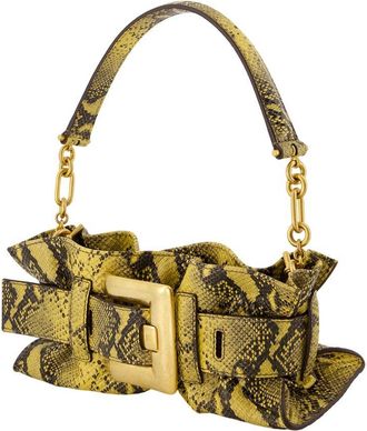 Balmain Anthem Shoulder Bag - Yellow