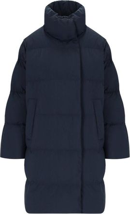 Max Mara Femme, Manteaux, Bleu, Taille: 34 FR Tenuta Long Down Jacket