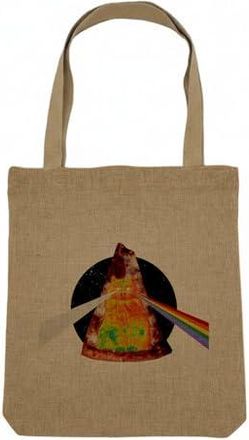 Fabulous Sac Shopping Tote Bag Aspect Lin - Hemisphere Spectre Diffraction Chat Collage Vintage Illustration Art Humour Parodie Animal - Sac de Courses Toile E