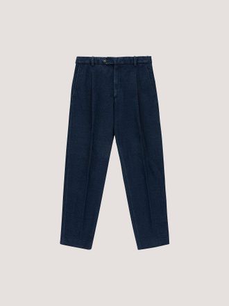 Circolo 1901 Formal Trousers in Indigo Indigo Stone Washed / 52
