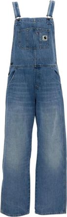 Carhartt Work in Progress Femme, Combinaisons et Ensembles, Bleu, Taille: 40 FR W Bib Overalls