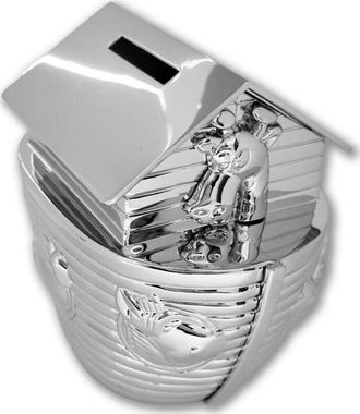 Zilverstad Silbernes Sparschwein f&uuml;r Kinder, elegantes Geschenk, Arche Noah Gr&ouml;&szlig;e: 81x116x101 mm Artikelnummer: ZV6814261