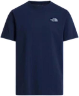 The North Face Homme, Sport, Bleu, Taille: S Mountain Sketch Regular Short Sleeve T-Shirt