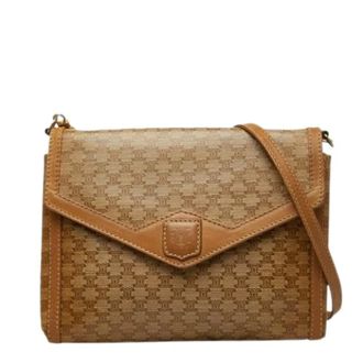 Celine Sac bandouli&egrave;re vintage Pre-owned - Femme - Pre-owned - Brun - Taille: ONE Size