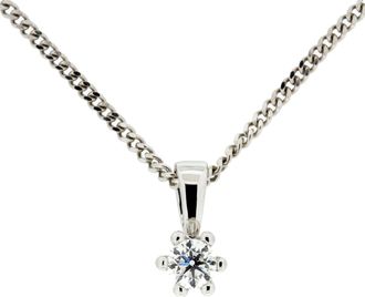Orolino Halskette Gold 585 mit nat&uuml;rlichem Brillant 0,15ct
