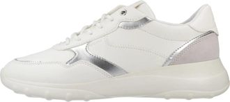 Geox Femme, Chaussures, Blanc, Taille: 40 EU Alleniee Baskets