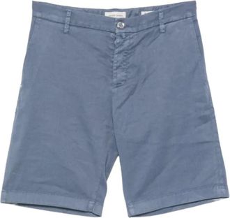 Jacob Cohen Homme, Shorts, Bleu, Taille: W38 George Gabardine Shorts