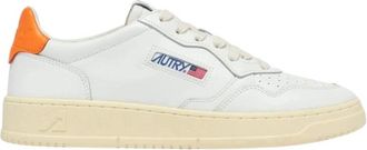 Autry Femme, Chaussures, Blanc, Taille: 36 EU Medalist Low