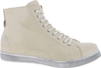 Andrea Conti Damen High Top Sneaker, Creme, 41 EU