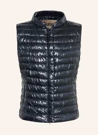 Herno Herno Daunenweste Smanicato blau